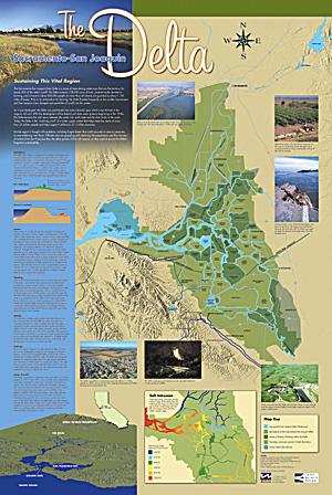 Delta Sustainability Map - Water Education Foundation